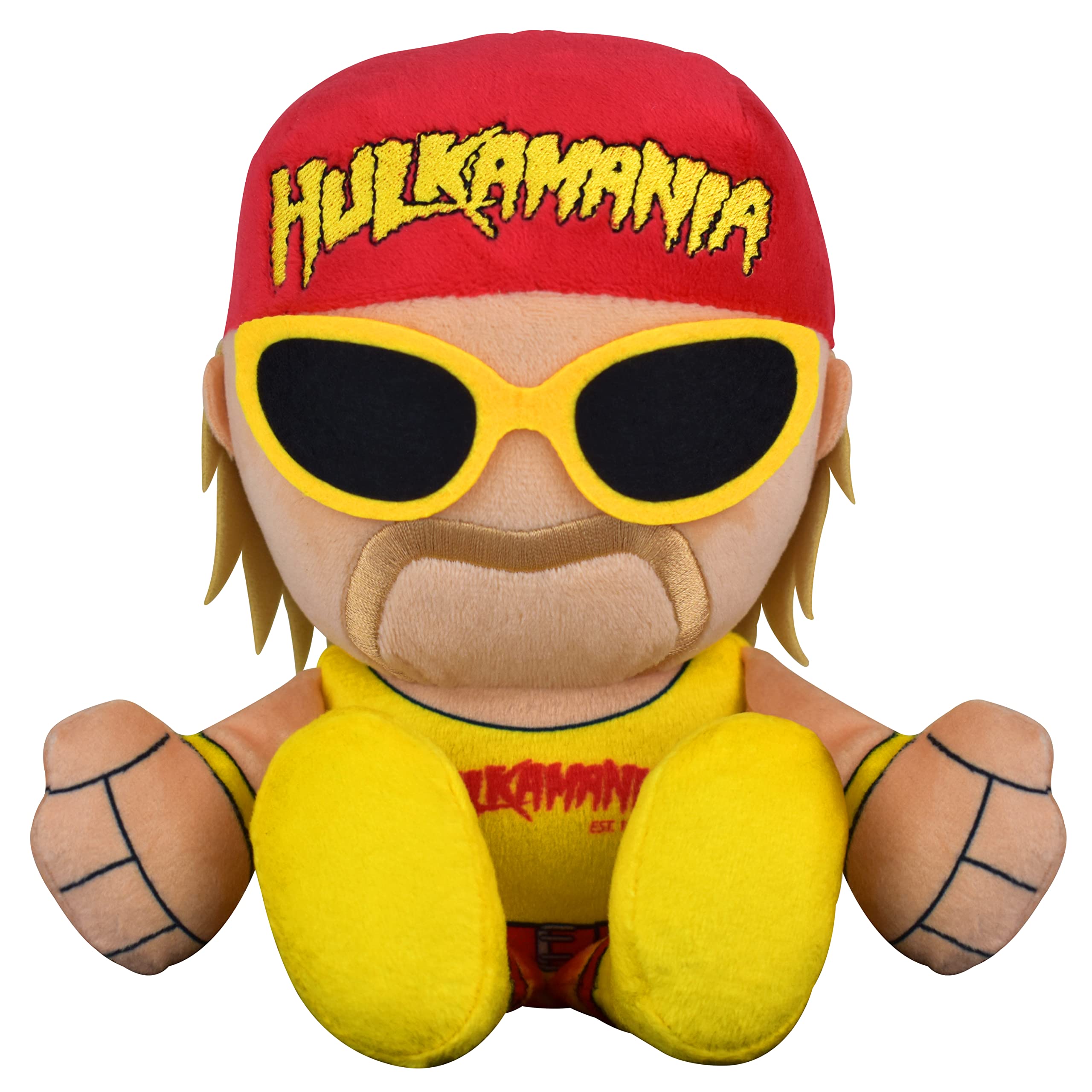Bleacher Creatures WWE Hulk Hogan 8" Kuricha Sitting Plush- Soft Chibi ...