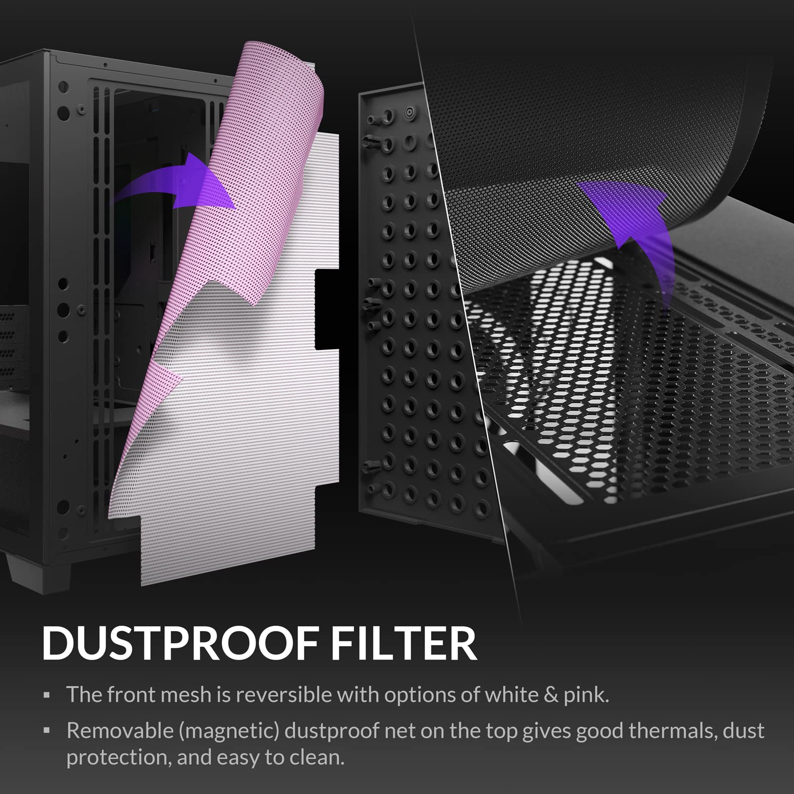 Mua AZZA Elise 140 / Matx Gaming Case/PC Case/1120 mm ARGB Fan Included ...