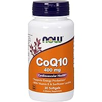 Now Foods | CoQ10 400 mg 30 Softgels : Amazon.com.mx: Salud y Cuidado Personal