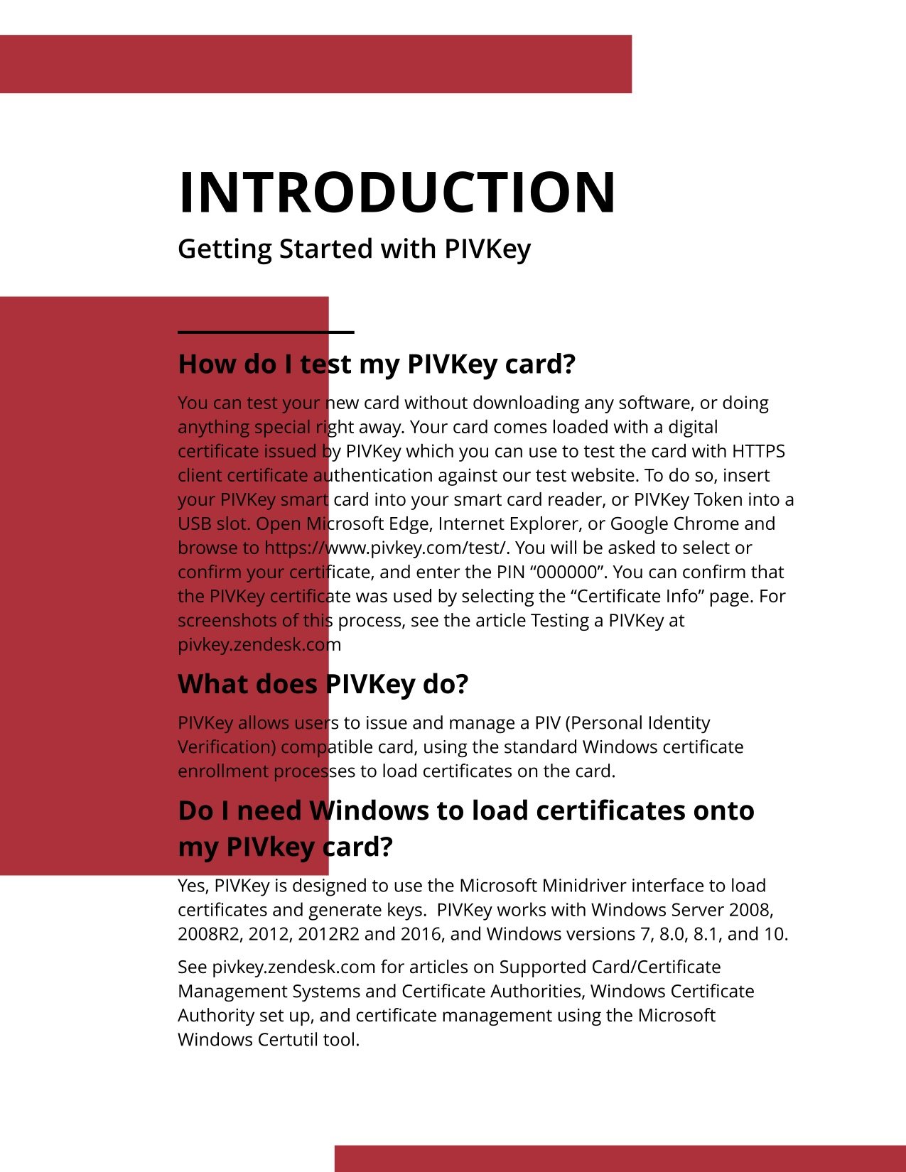 Mua Taglio PIVKey C910 Certificate Based PKI Smart Card for ...