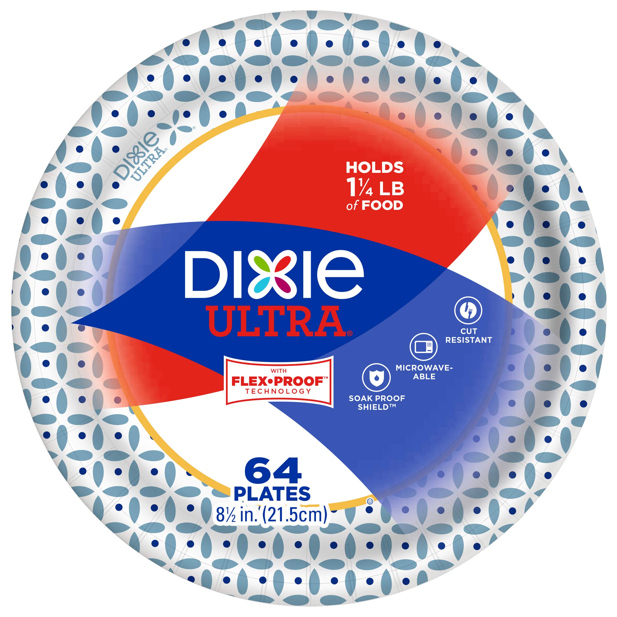 Dixie Ultra Paper Plates 10 1 6 Dinner Size Printed Disposable Plates Dixie Ultra Paper Plates 10 1 6 Dinner Size Printed Disposable Plates
