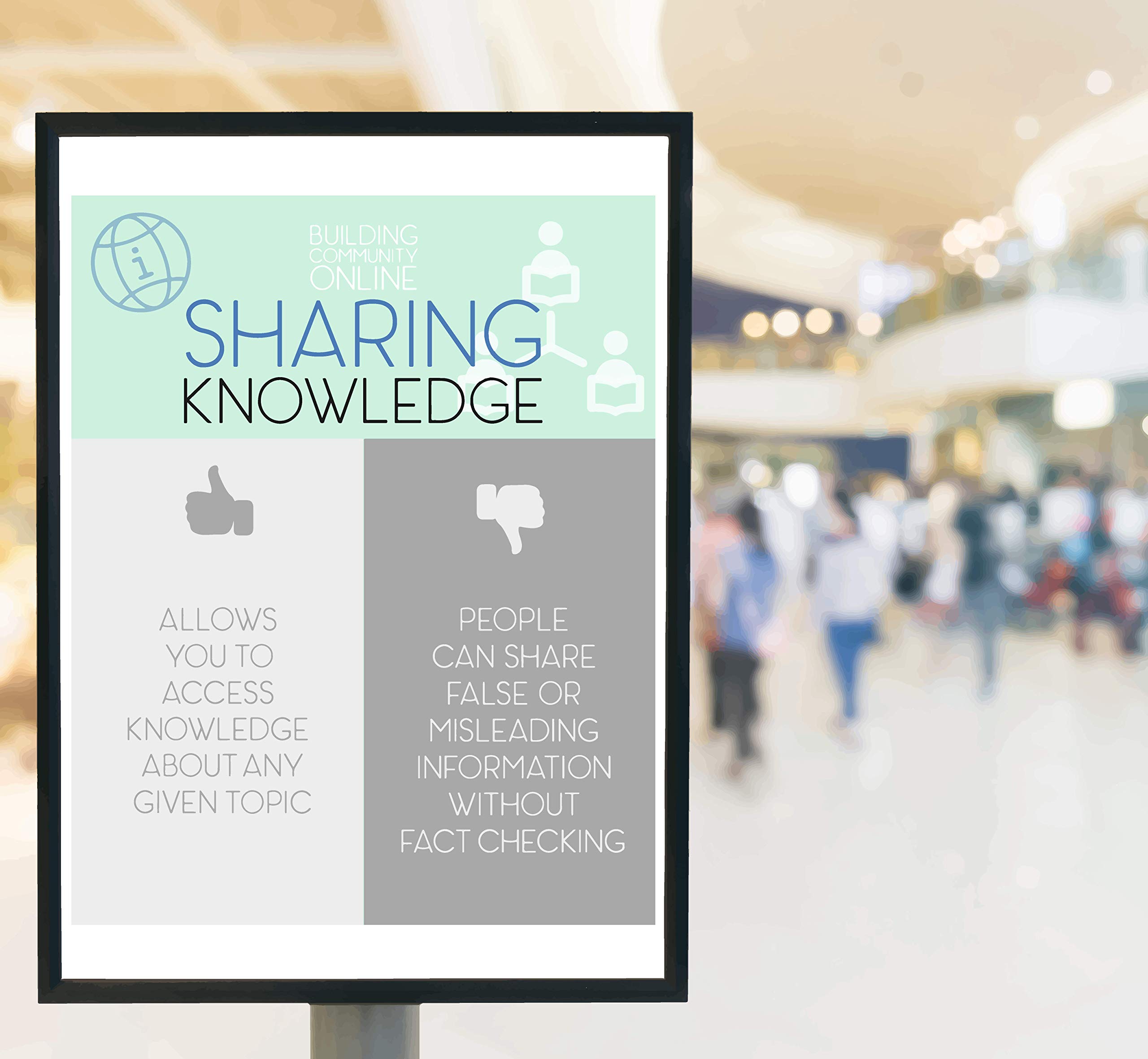 Media Literacy Poster Set - Five Posters - 9 X 12 - Laminated - Digital ...