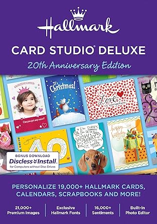 Amazon.com: Hallmark Card Studio Deluxe 2019 [PC Download] - Old ...