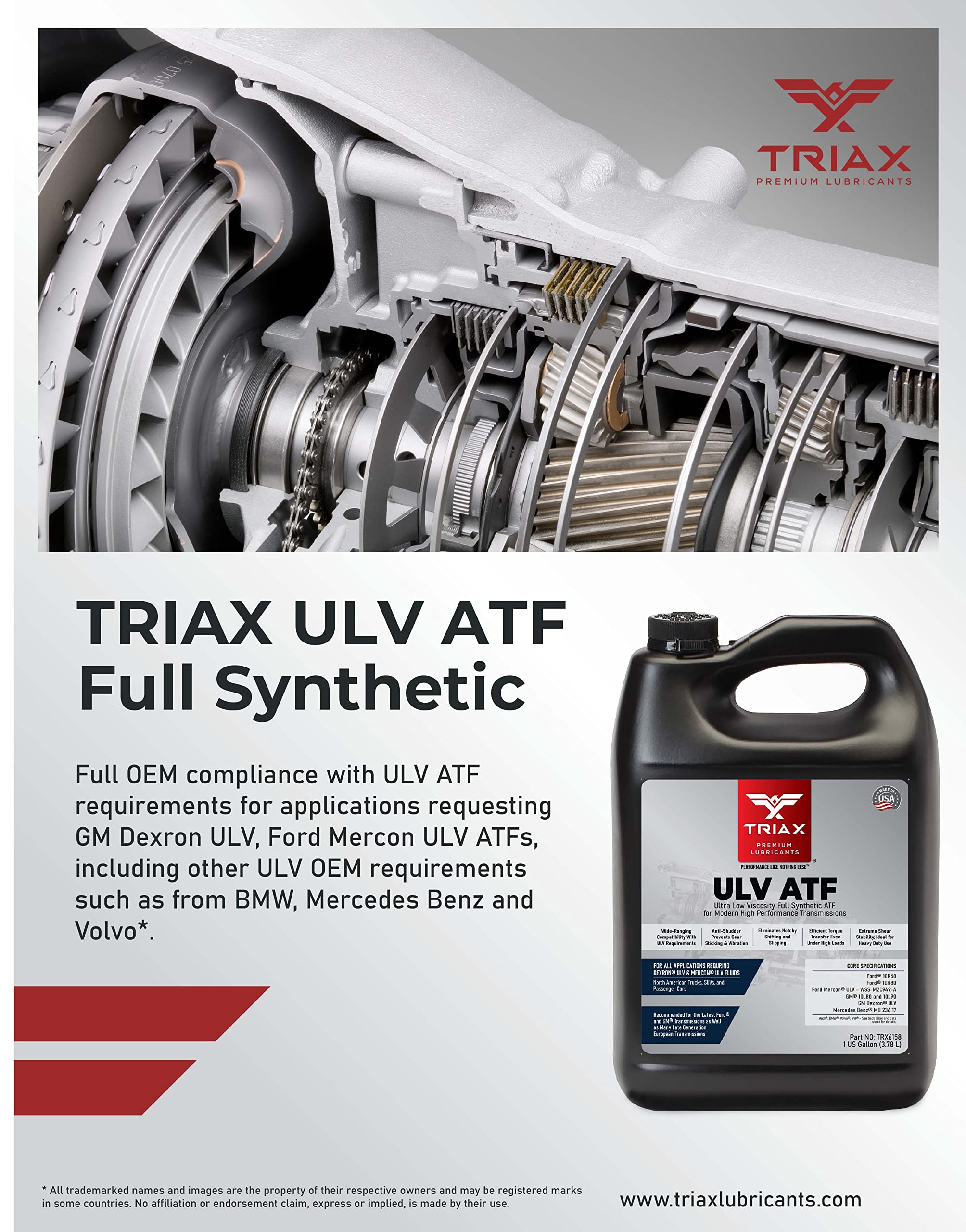 Mua ULV ATF, Ultra Low Viscosity, Full Synthetic ATF for Modern High ...