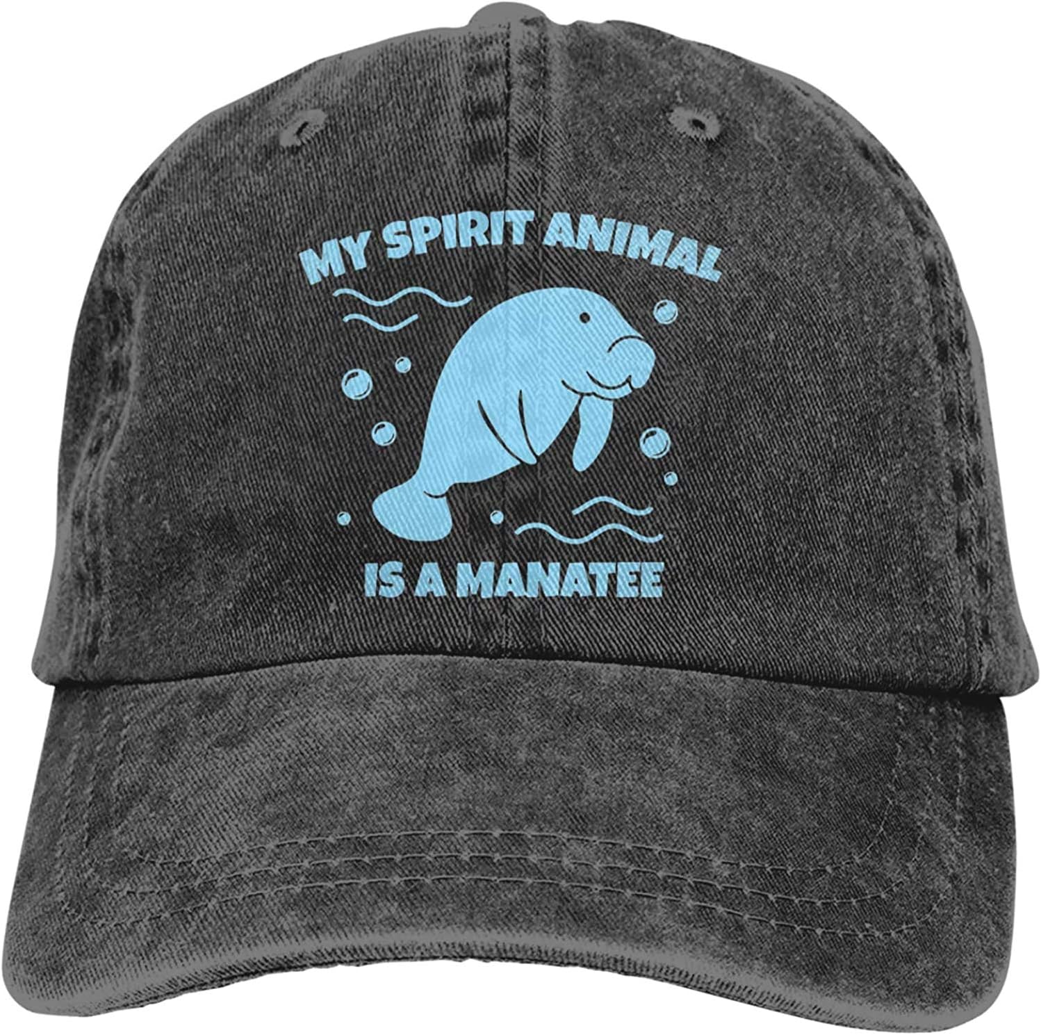 "N/A" Unisex My Spirit Animal is A Manatee Cowboy Hat Adjustable Retro ...