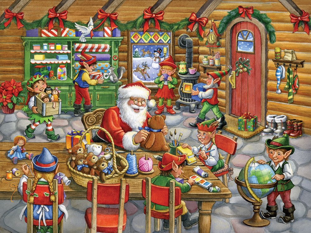 You'll Love These Santa Claus Jigsaw Puzzles ~ Here Comes Santa Claus