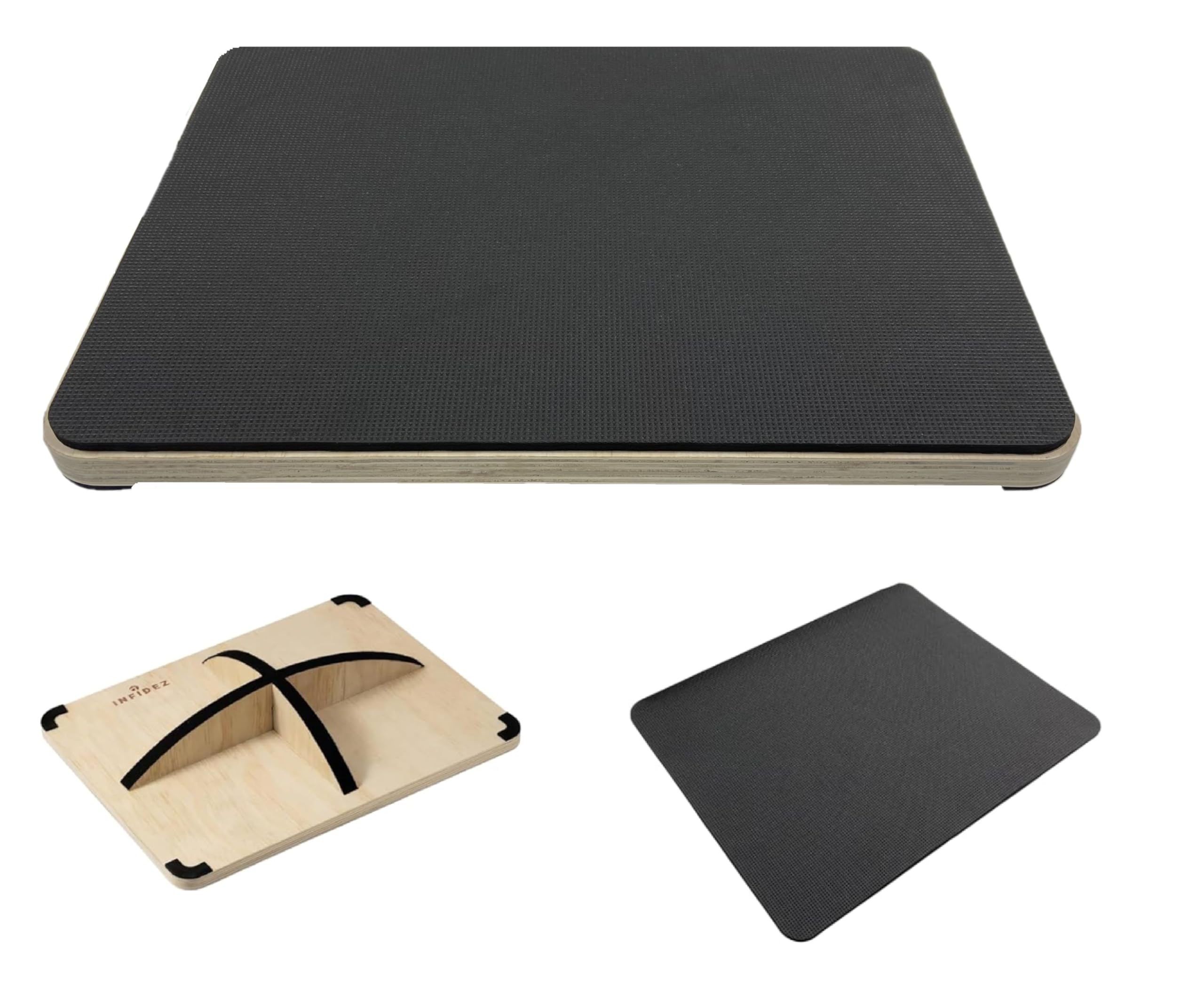 Sportneer Balance Board INFIDEZ 360 Degree Wooden Balance Board - Anti ...