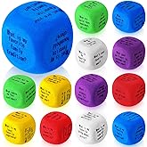 Amazon.com: Hanaive 12 Pcs Learning Conversation Cubes Social Emotional ...