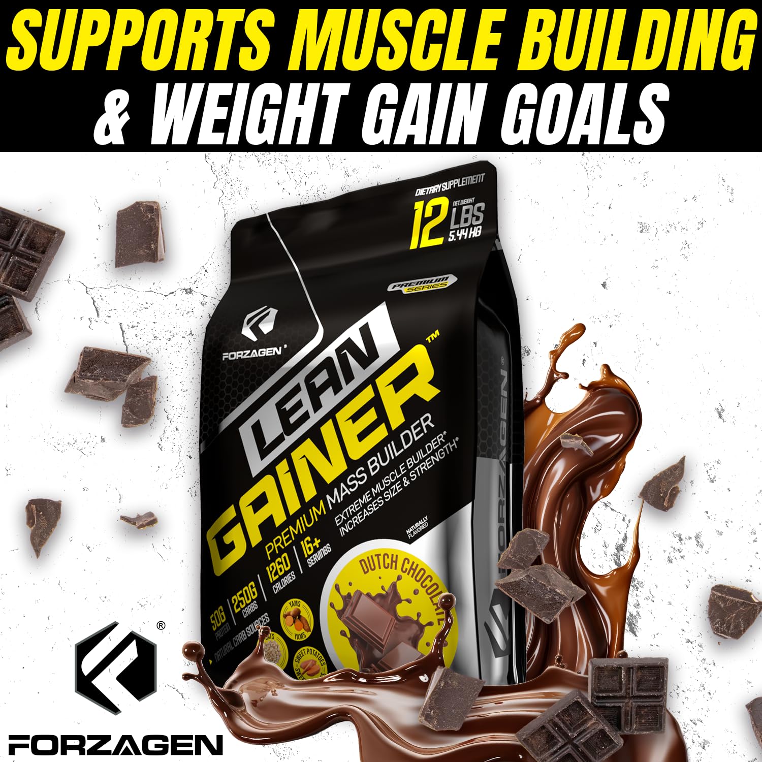 Mua Forzagen Lean Gainer Premium Mass Builder | Mass Gainer Protein ...