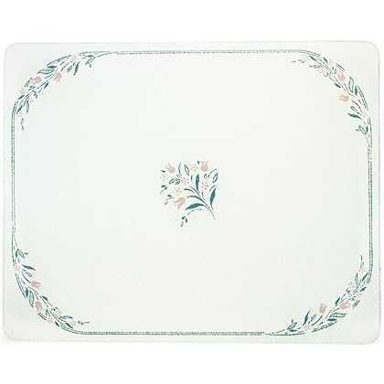 The Cutting Boards Corelle 20 X 16 Rosemarie Counter Saver Tempered ...