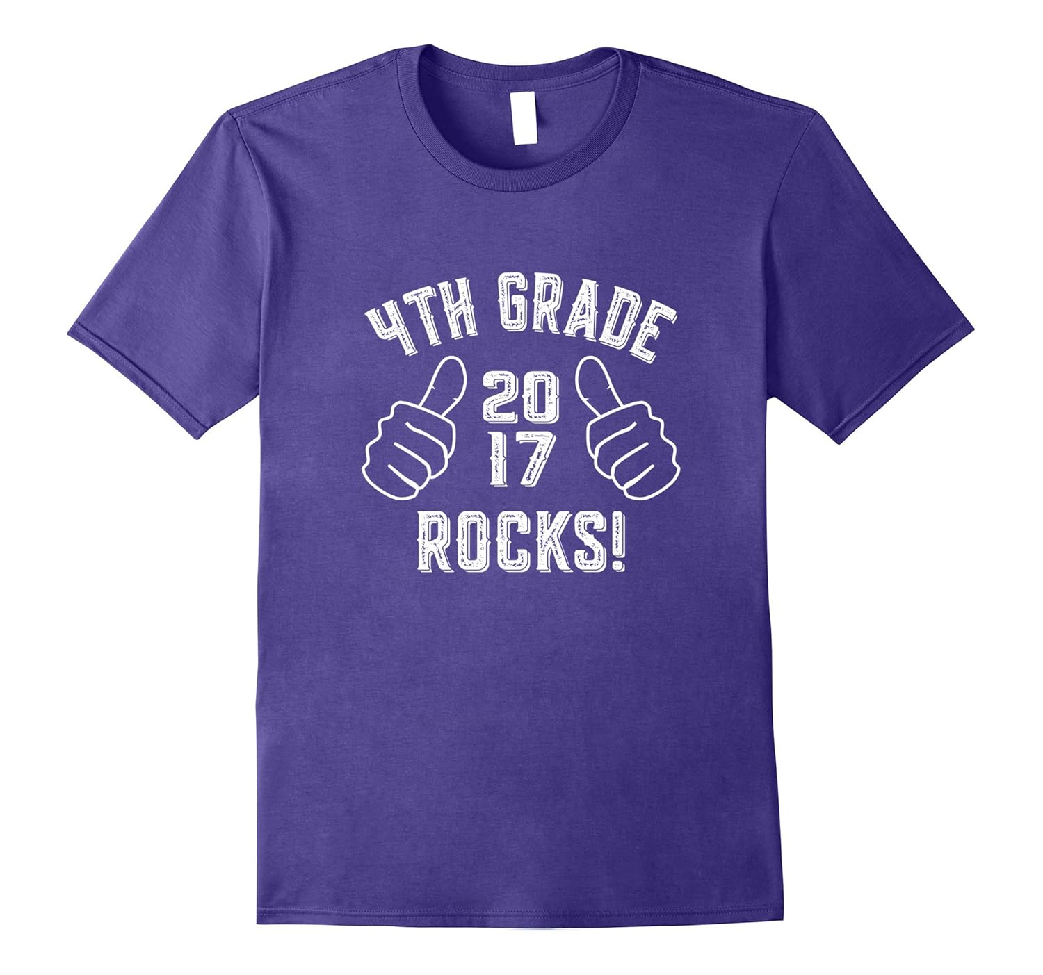 4th Grade Rocks 2017 Back To School T Shirt Gift