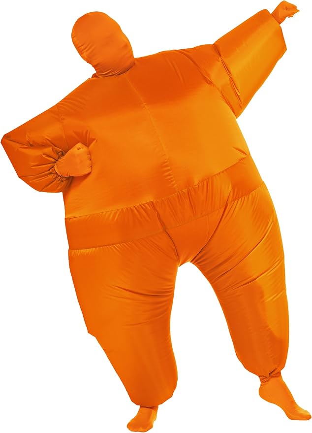 Rubie's Costume Inflatable Full Body Suit Costume, Orange, Large ...
