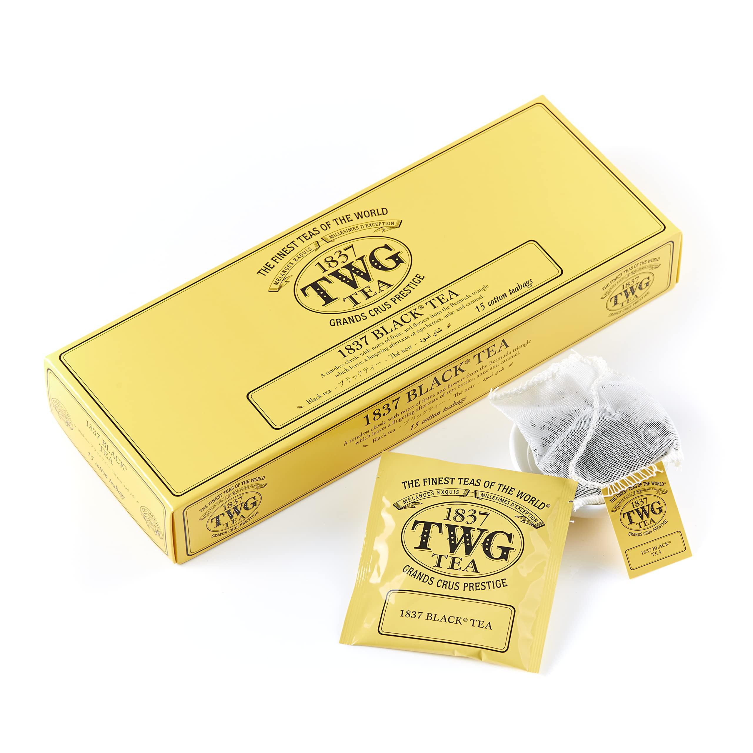 【価格推移】 TWG Tea 1837 ブラック ティーバッグ 2.5g 15袋 ティーダブリュージー ティーの最安値 | プライシー