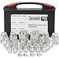 Amazon.com: ANCIMOON 56PCS BSPP Hydraulic Hose Caps and Plugs, Size 2 4 ...