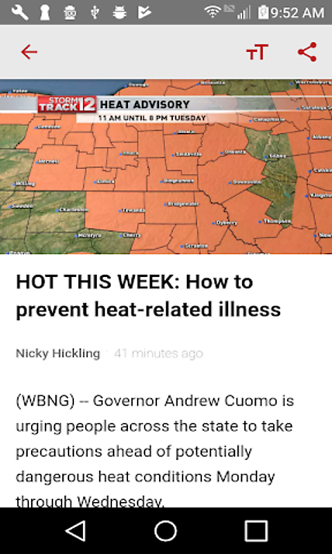 WBNG 12 News:Amazon.com:Appstore for Android