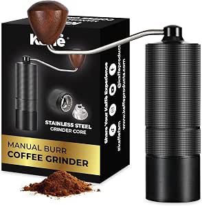 Kaffe Handheld Manual Coffee Grinder w/Adjustable Coarseness Settings ...
