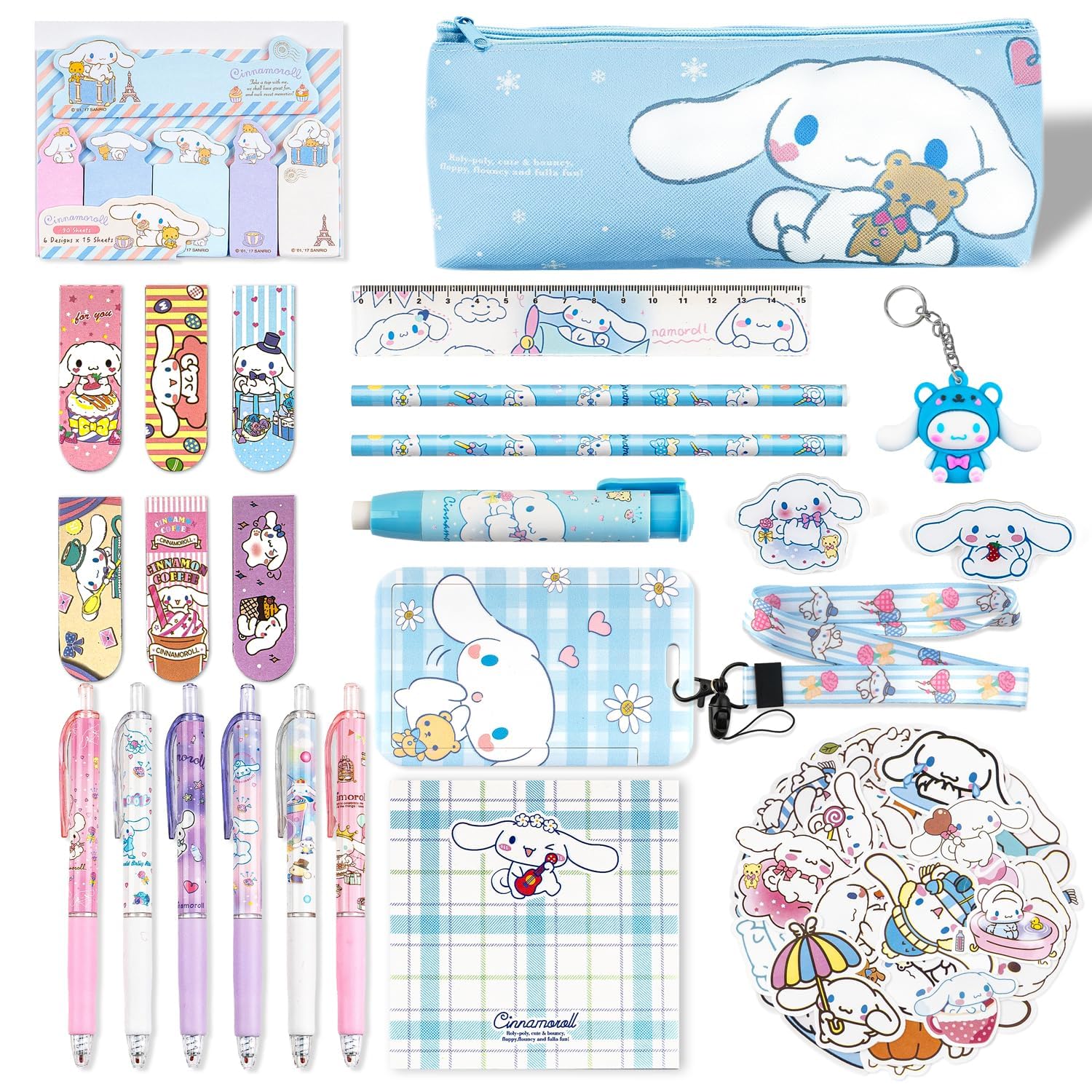 Mua Cinnamoroll School Supplies Set, Cute Cinnamoroll Stationary Set ...