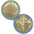 Amazon.com : Rare Lion of Judah Challenge Coin - Joshua 1 9 Be Strong ...