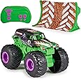 Amazon.com: Monster Jam, Official Grave Digger Remote Control Monster ...
