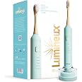 Amazon.com: Lumineux Sonic Electric Toothbrush for Adults - Bamboo ...