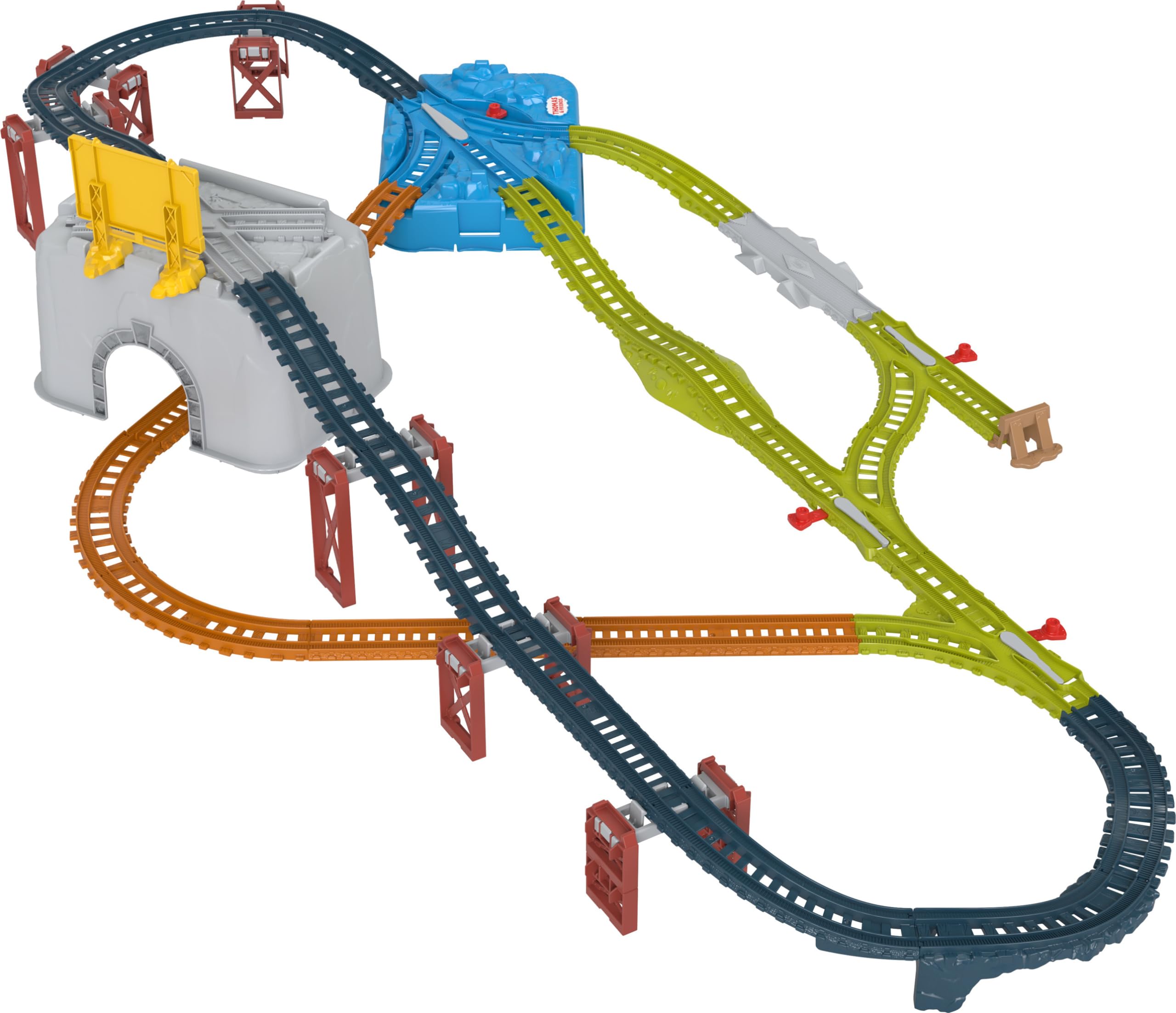 Mua Thomas & Friends Toy Train Rail Set, Connect & Build Bucket, 34 ...