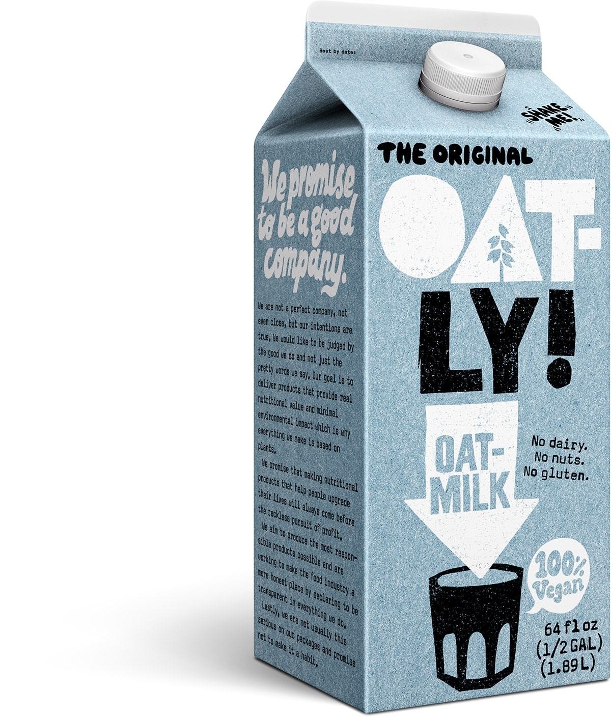 Amazon.com : Oatly Oatmilk Low Fat 64oz : Grocery & Gourmet Food
