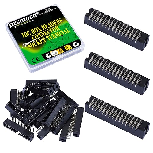 20 Pieces IDC 2 * 15 Double Row 2.54 mm Pitch JTAG ISP 30-Pin Box ...
