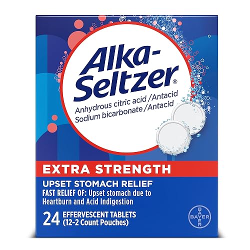 Alka-Seltzer Extra Strength Heartburn Relief Effervescent Antacid ...