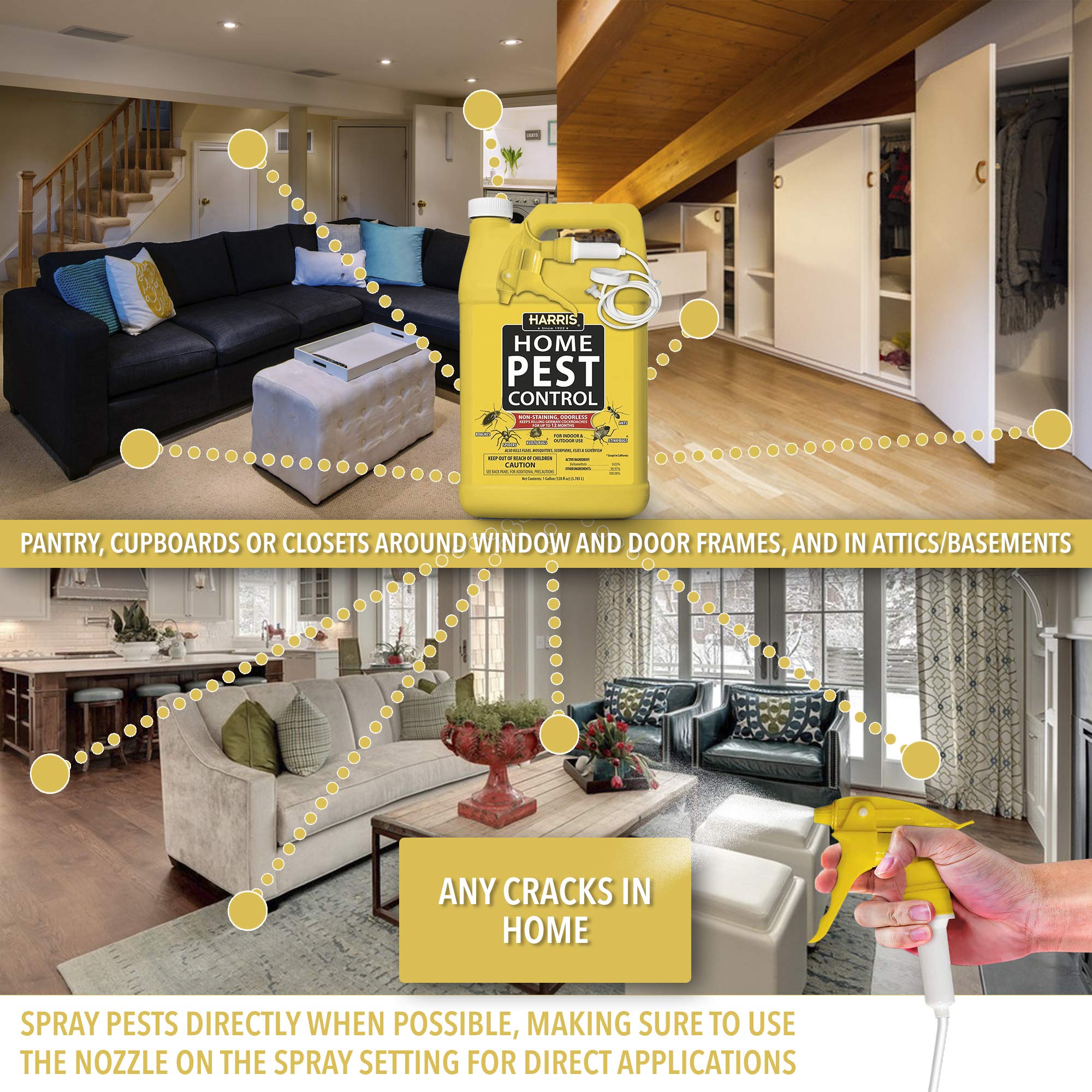 Mua Home Insect Killer, Liquid Gallon Spray with Odorless and Non ...