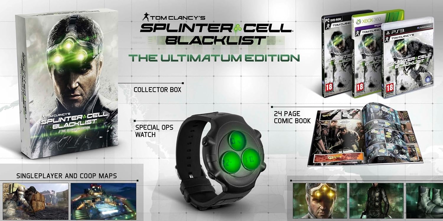 Amazon.com: Splinter Cell Blacklist The Ultimatum PC Edition(Collector ...