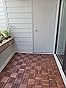 IKEA Outdoor Deck and Patio Interlocking Flooring Tiles (Brown-Stained ...