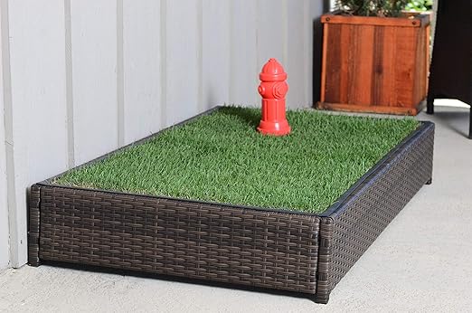 Porch Potty Premium: First Automated Grass Litter Box for Dogs: Amazon ...