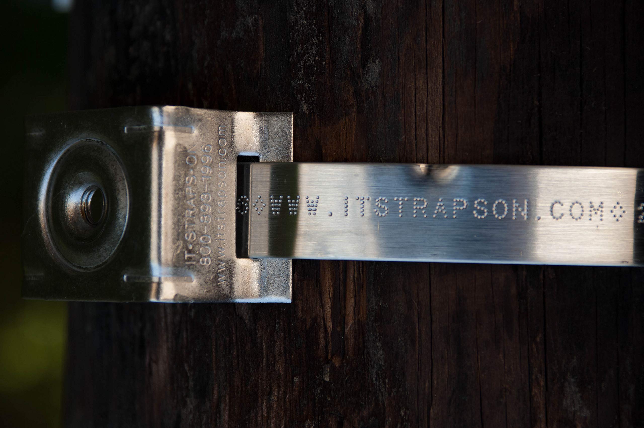 ISO SB022 Stainless Steel Bull's Eye™ Sign Mounting Brackets, Flared ...