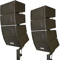 Amazon.com: Earthquake Sound DJ-Quake 4x 4-inch Array Speakers, Set of 2 Black : Musical Instruments