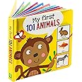 My First 101 ANIMALS Padded Board Book (Board Books): Simon Abbott ...