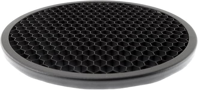 Hex Cell Louver in Matte Black Size: 3.75" - Lighting Accessories ...