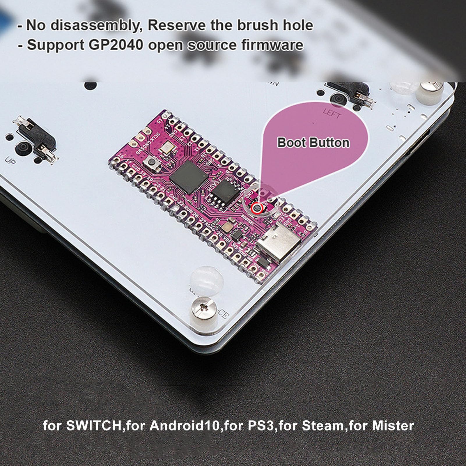 Mua Arcade Fight Stick, Fighting Box Keyboard for Hit Box, WASD GP2040 ...