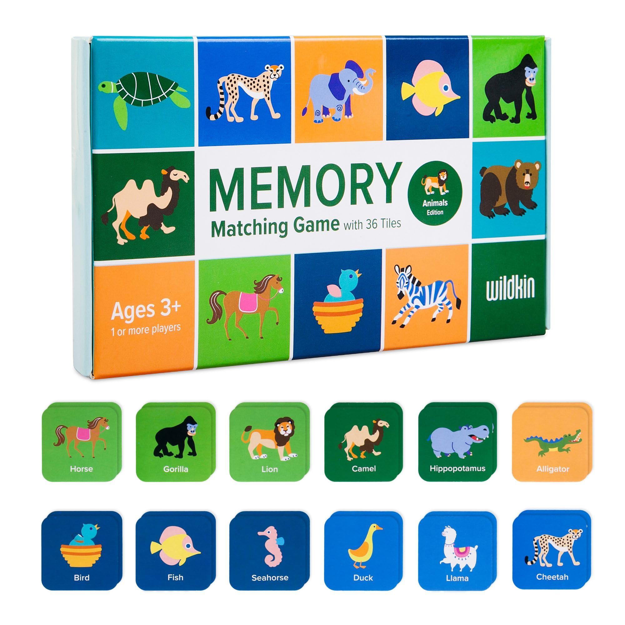 Mua Wildkin Memory Matching Game Cards for Boys & Girls, 18 Pairs ...