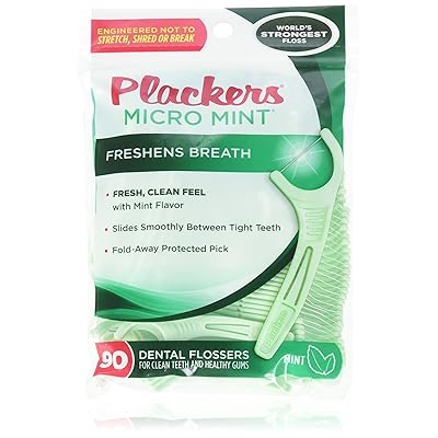 PLACKERS Micro Mint Dental Flossers - Mint Fresh Nepal | Ubuy