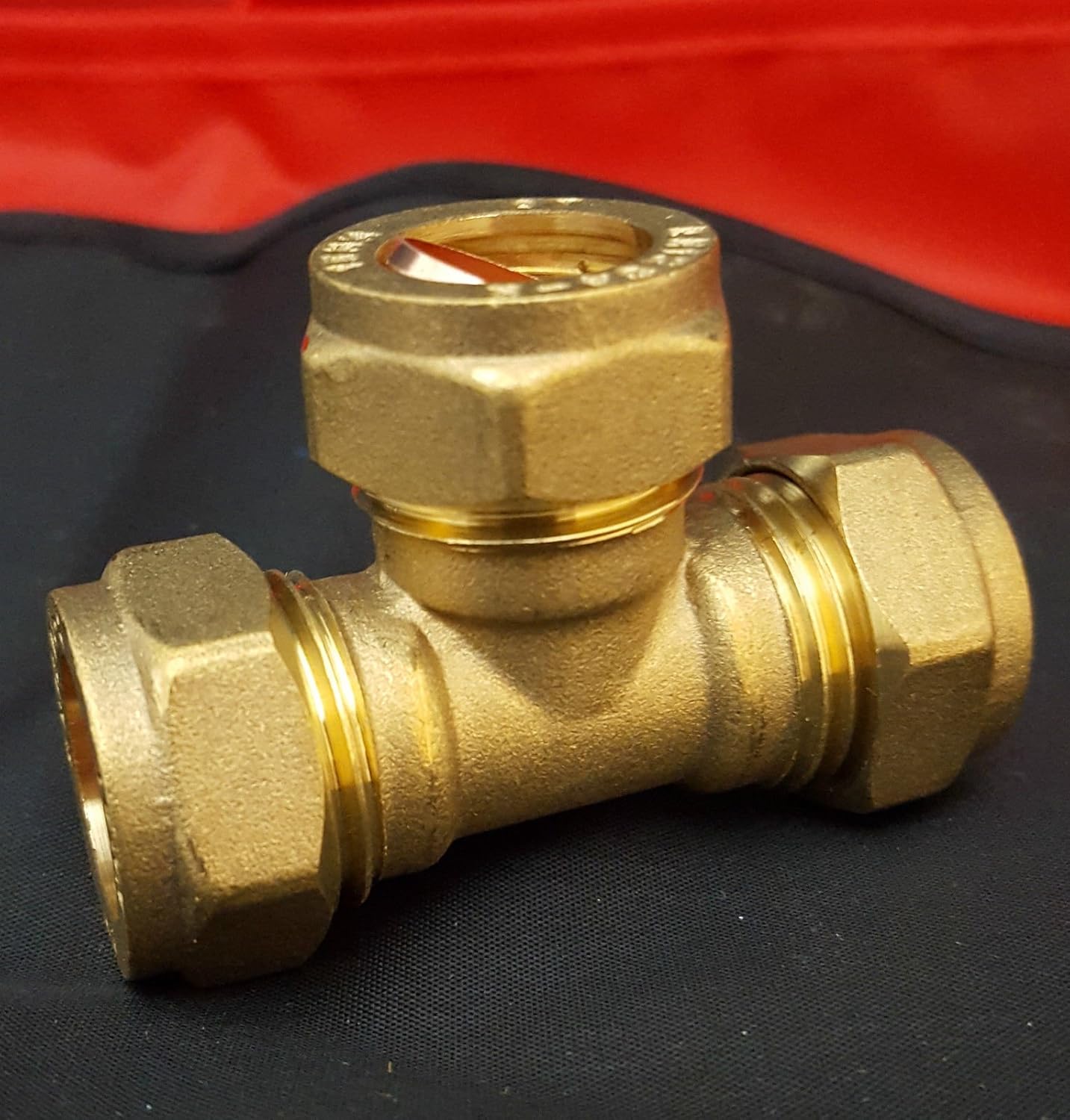 15mm EQUAL TEE PIECE Compression Fitting for Copper pipe: Amazon.co.uk ...