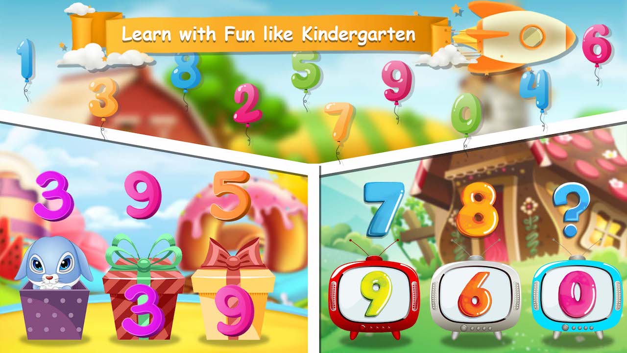 Basic Skills 123 Number Learning Games for Kids - The Best Kindergarten ...