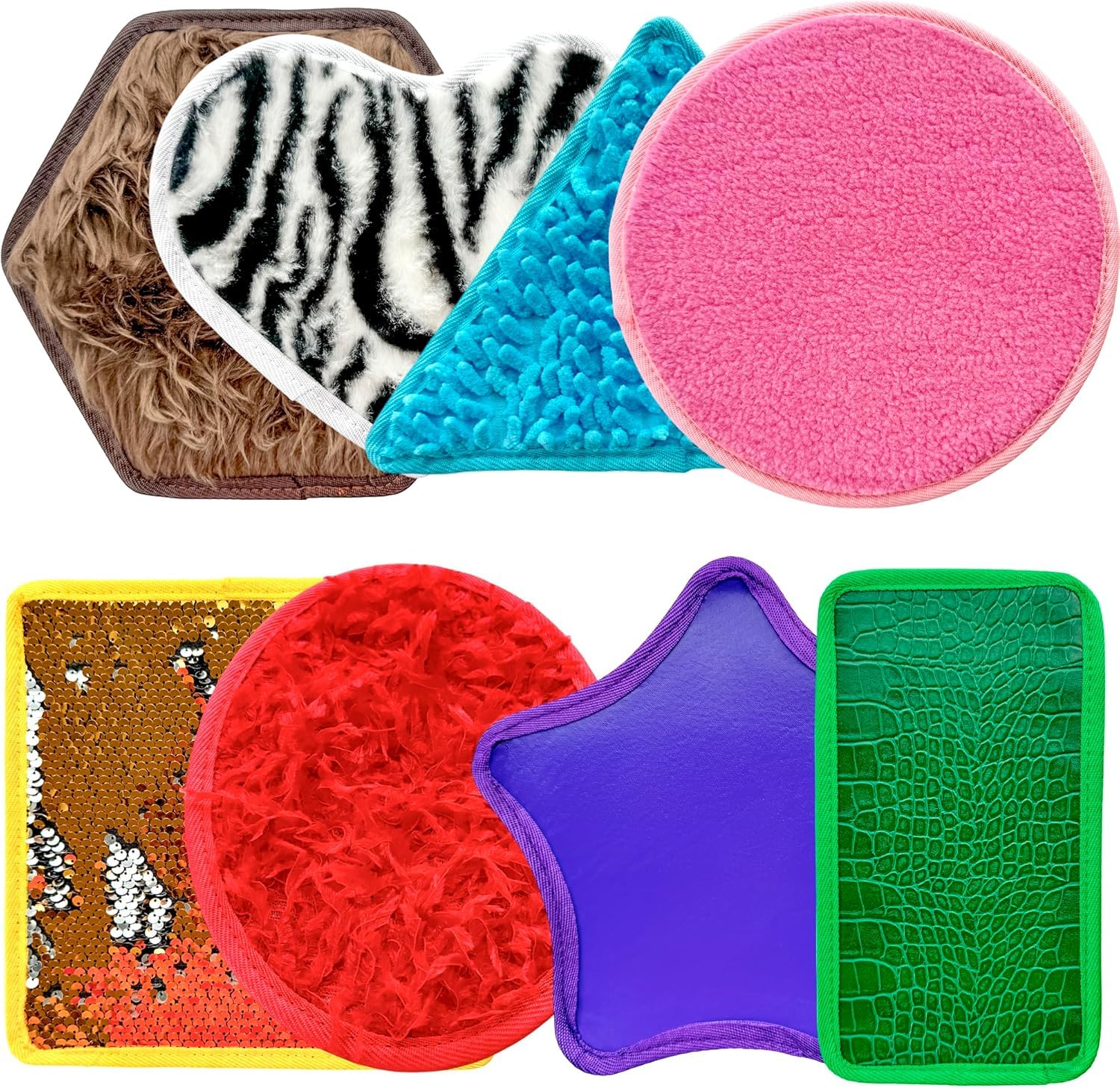 QUOKKA 8 Set Sensory Toys for Kids with Autism - Sensory Mats for ...