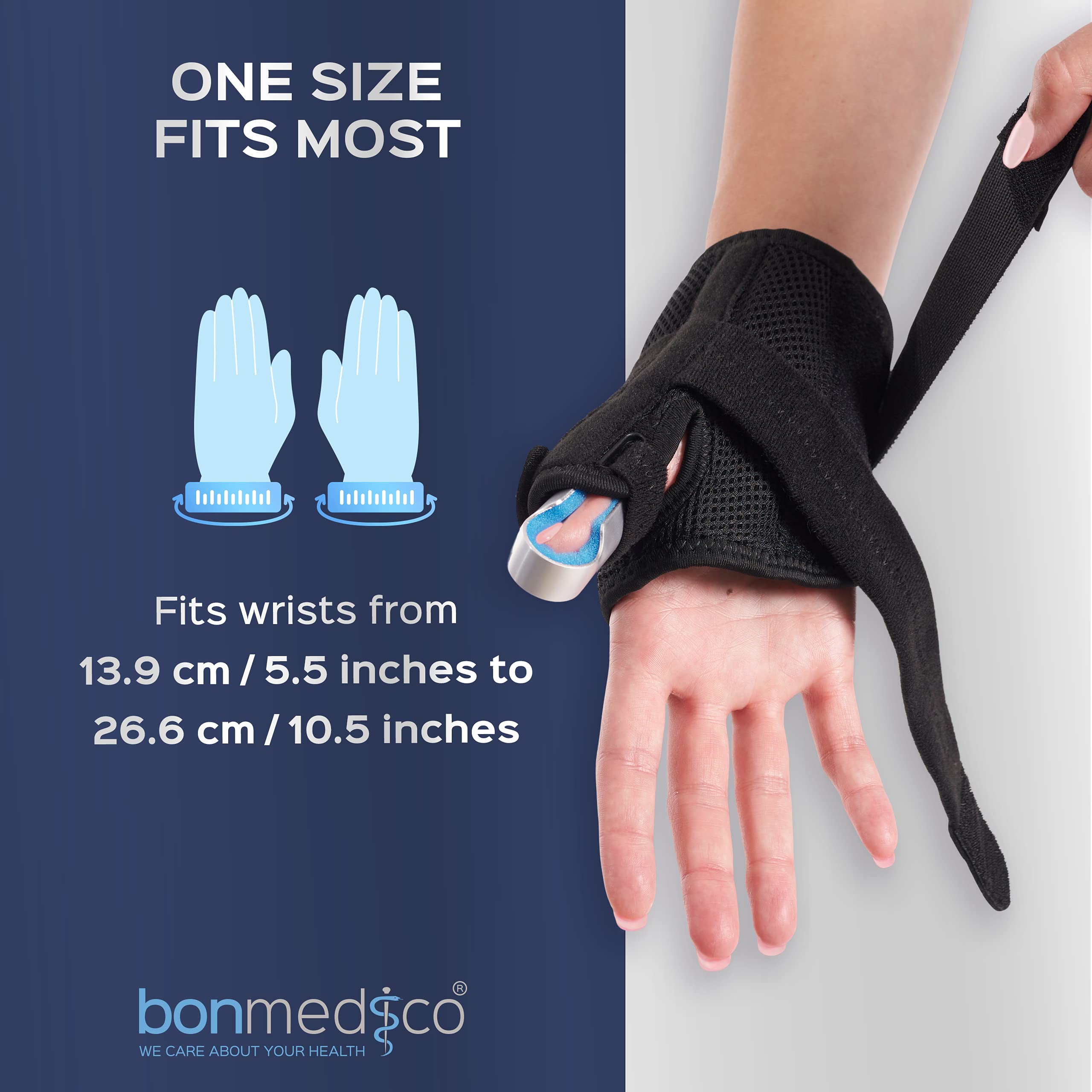 Mua bonmedico Forte Flexible Thumb Brace with Splint, Wrist Wraps for ...
