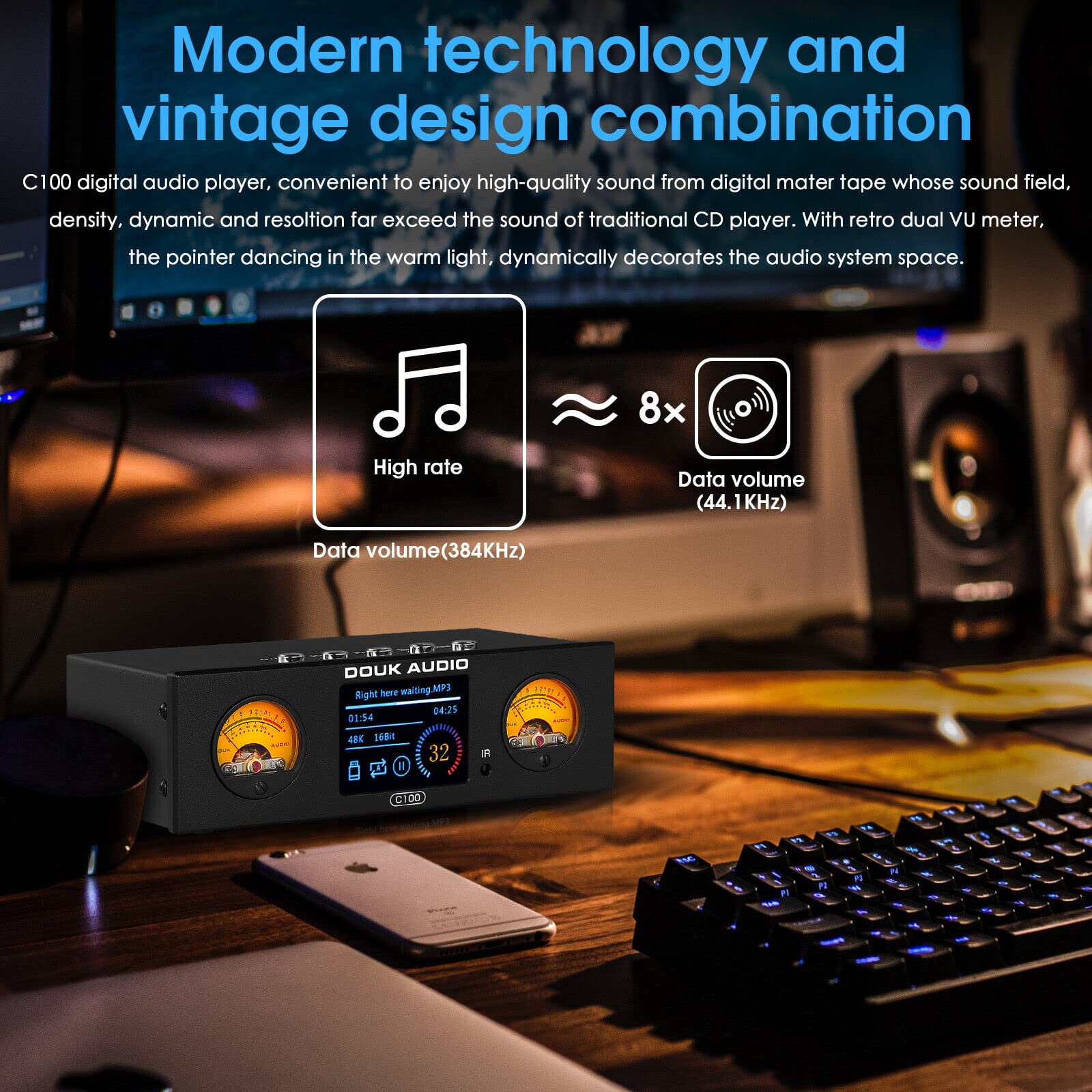 Mua Douk Audio C100 Mini Hi-Res Music Streamer Digital Audio Player ...