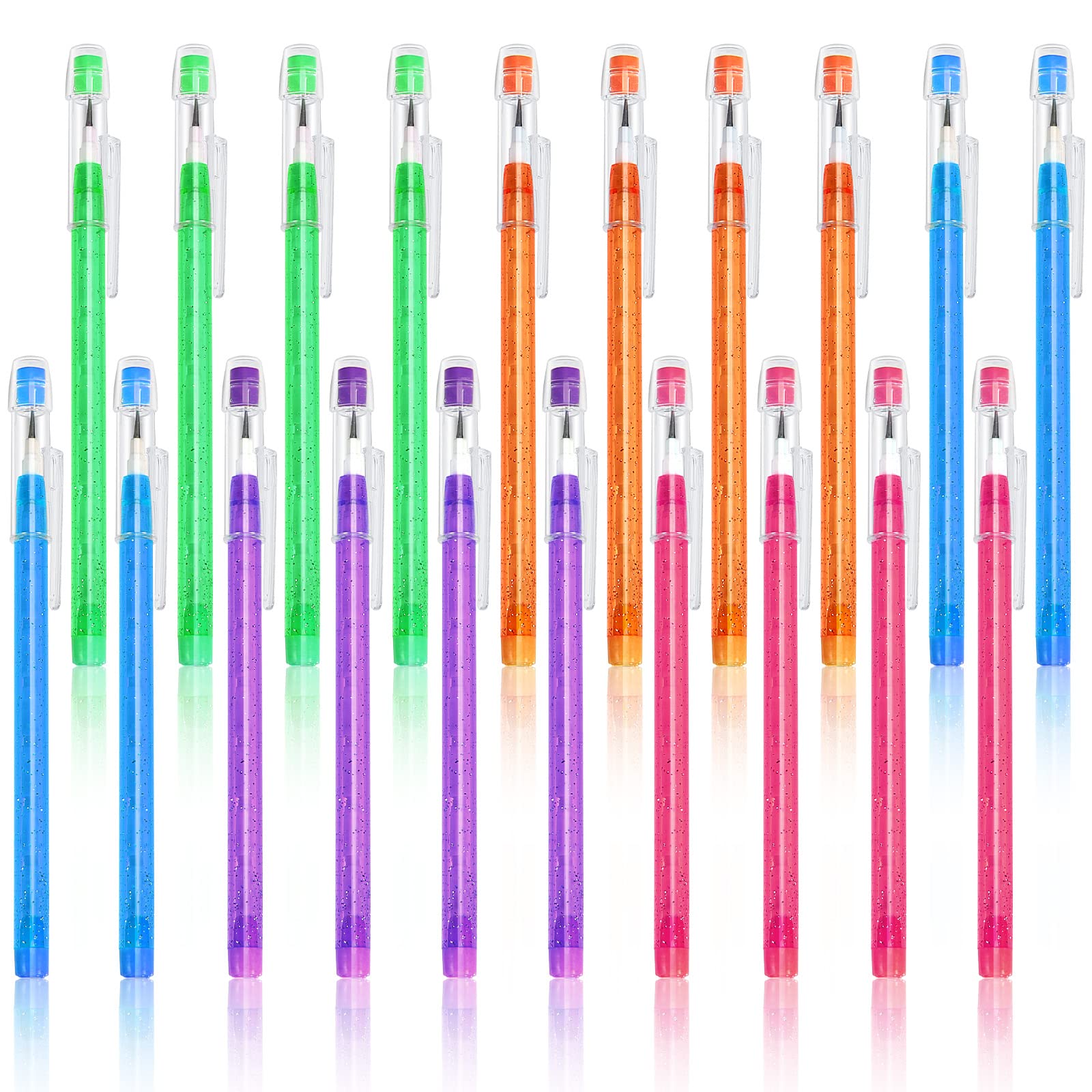 Mua Outus 50 Stackable Pencils for Kids - Translucent HB Non Sharpening ...