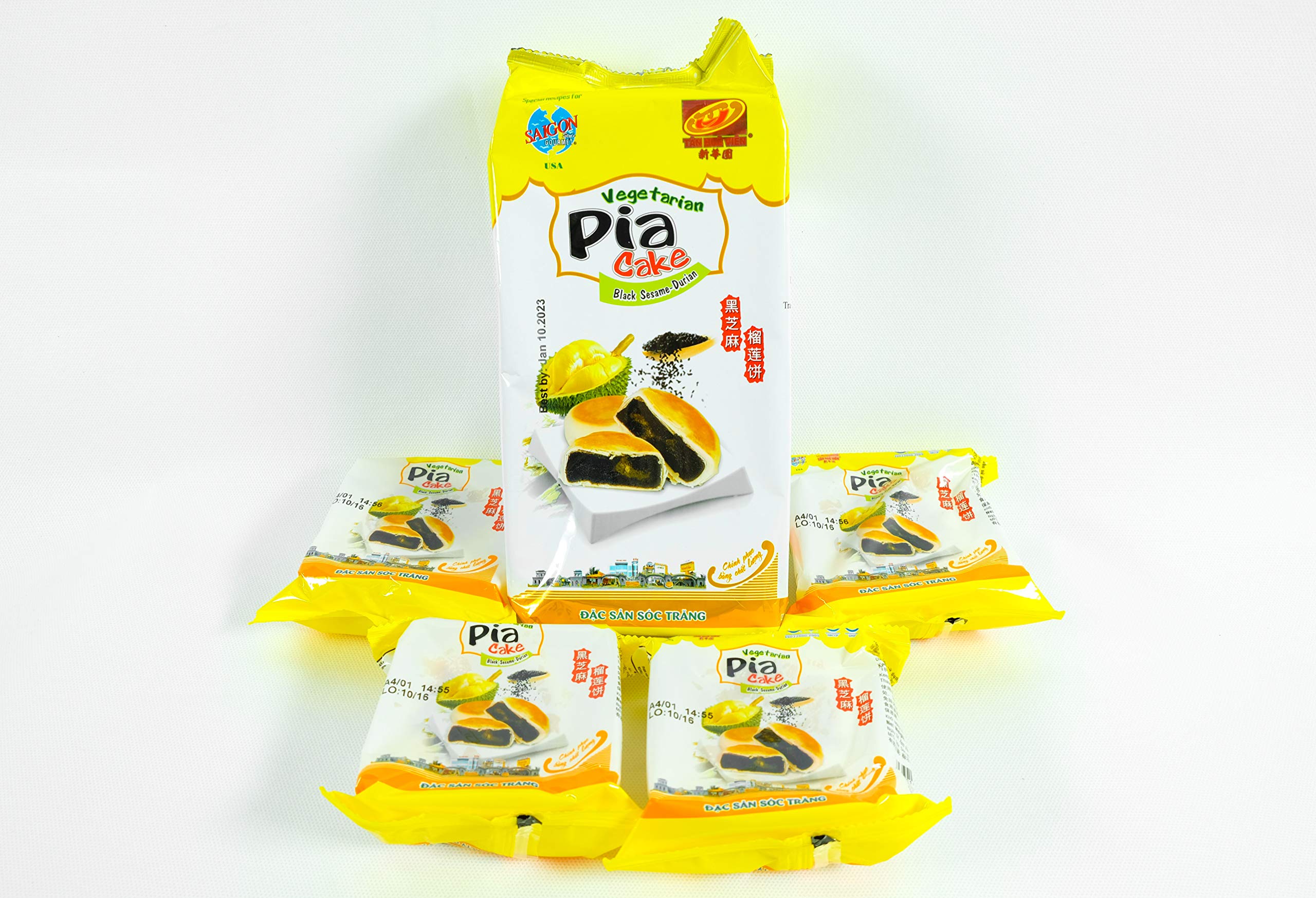 Mua Banh Pia Pia Cake Hopia Cake Tan Hue Vien - Saigon Gourmet, Black ...