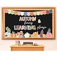 Amazon.com: 56PCS Thanksgiving Fall Bulletin Board Decorations Autumn ...