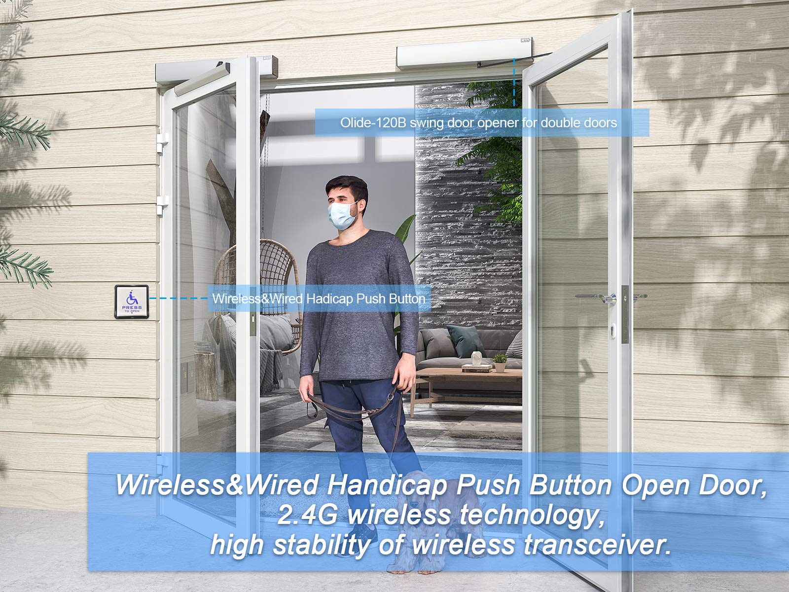 Mua Olideauto Automatic Dual Door Operator, Auto Open Doors ...