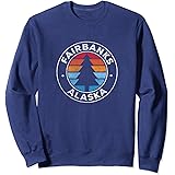 Amazon.com: Fairbanks Alaska AK Vintage Graphic Retro 70s T-Shirt ...
