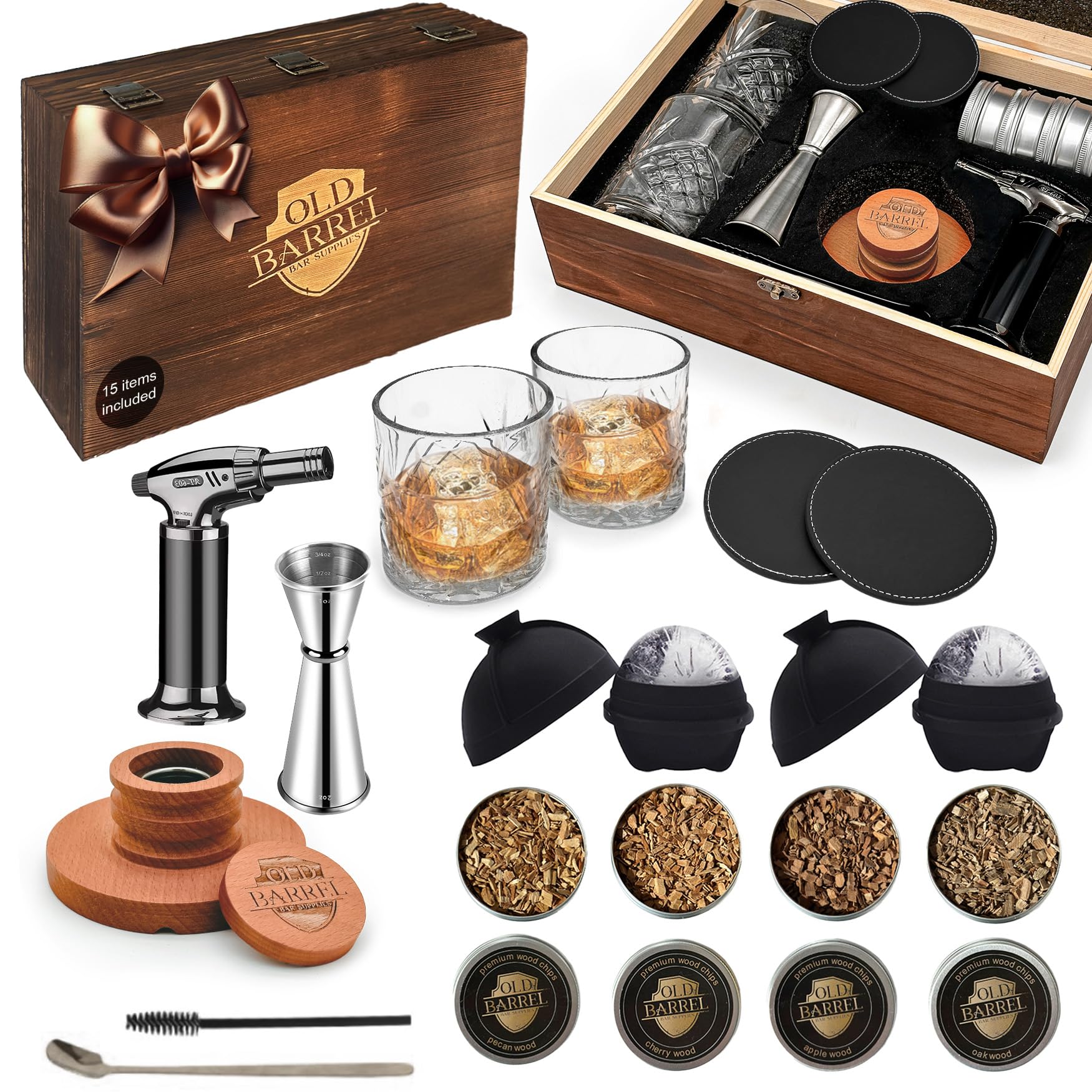 Mua Whiskey Smoker Kit with Torch, Bourbon Whiskey Gifts for Men ...